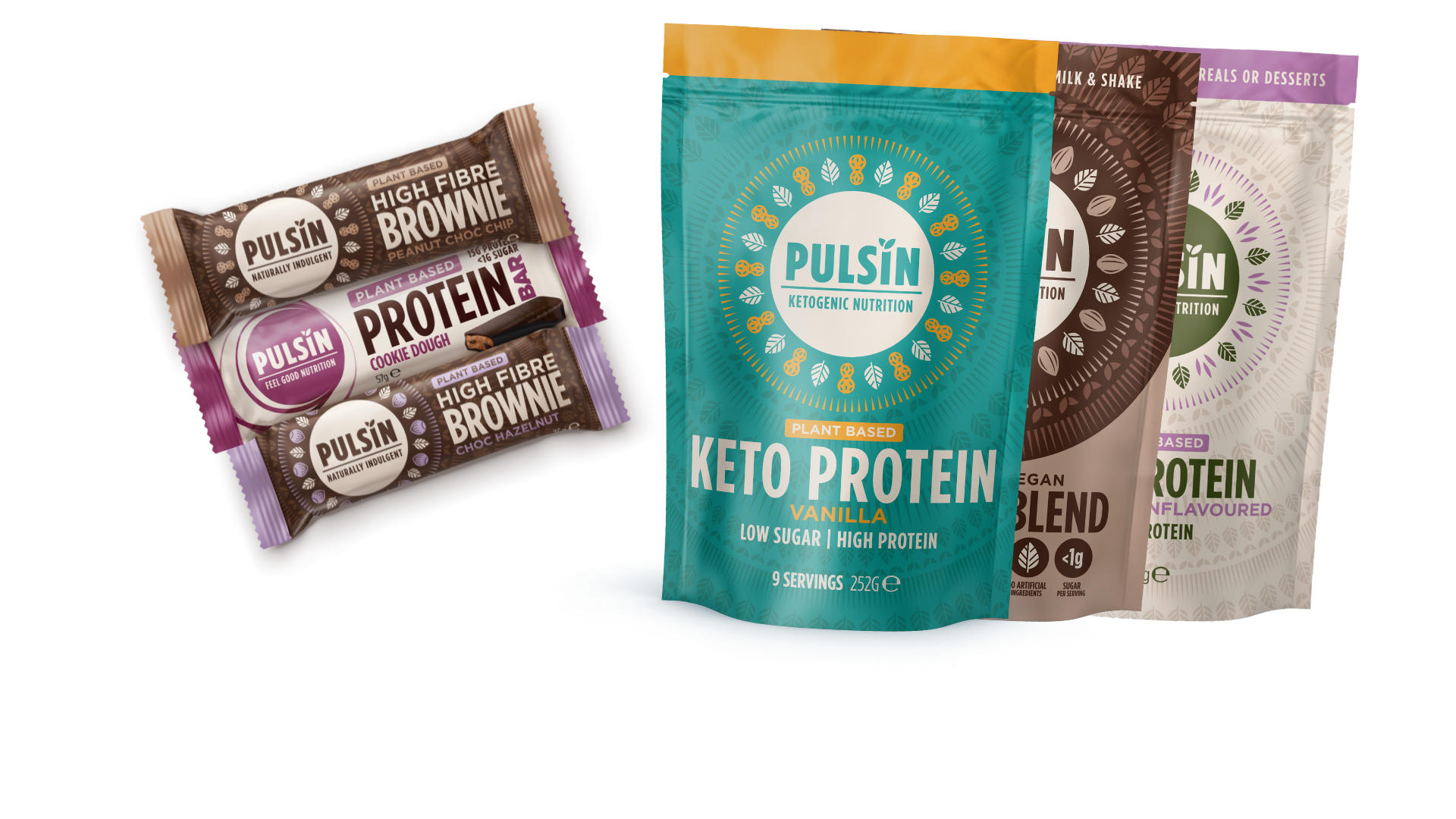 Pulsin - feel good nutrition. Healthy, natural protein.